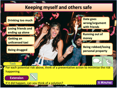 Getting Home Safely - KS5 Careers | Teaching Resources