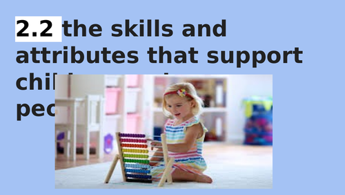 T Level Education and Childcare Element 2 (2.2) | Teaching Resources