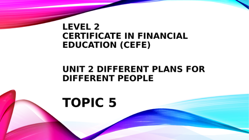 LiBF Level 2 AiFE/CEFE UNIT 2 | Teaching Resources