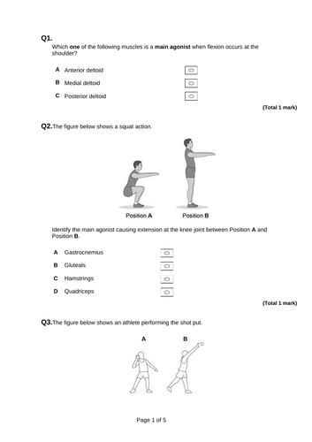 AQA A level PE | Teaching Resources