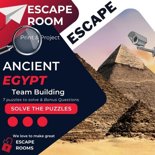 Ancient Egypt Escape Room | Teaching Resources
