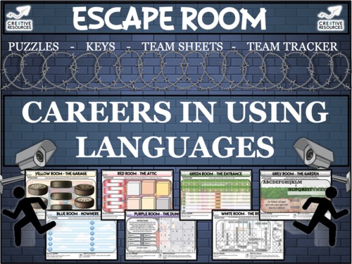 Careers using Languages Escape Room | Teaching Resources