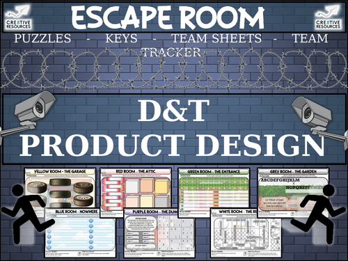 Product design D&T Escape Room | Teaching Resources