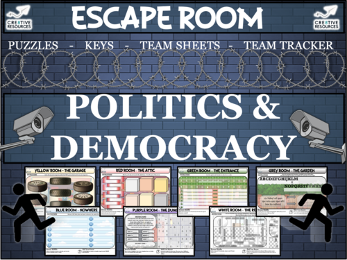 Politics + Democracy Escape Room | Teaching Resources