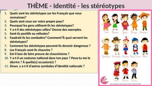 IB French B - Identité - les stéréotypes "Emily in Paris et les clichés ...