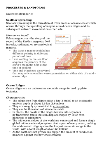 Rocks & Weathering, International A Level Geography, Cambridge CIE 9696 ...