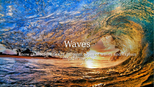 Coastal Environments, International A Level Geography, Cambridge CIE ...