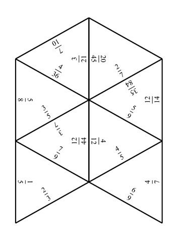 Finding Equivalent Fractions Tarsia Jigsaw Puzzle - Maths Activity ... Finding Equivalent Fractions Tarsia Jigsaw Puzzle - Maths Activity ...
