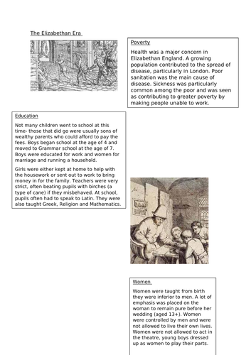 Shakespeare Intro KS3 | Teaching Resources