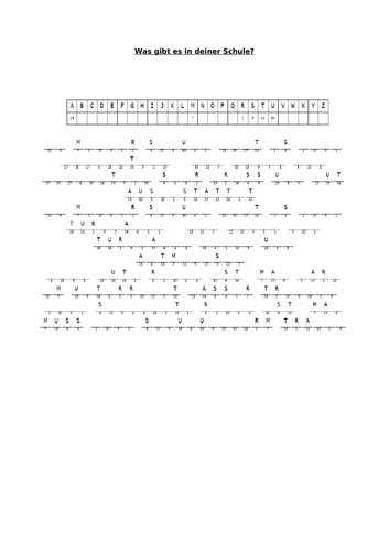Echt 1 Einheit 4 die Schule complete topic. | Teaching Resources