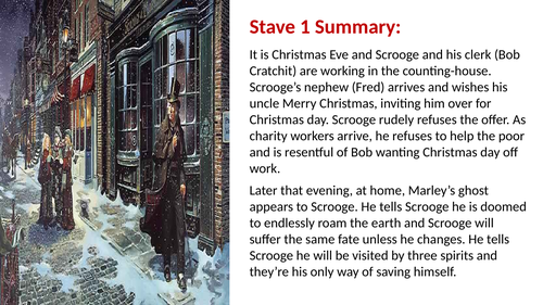 A Christmas Carol Resources for full PPT SOW | Teaching Resources