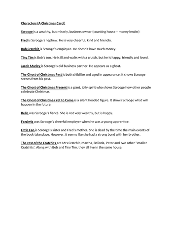 A Christmas Carol Resources for full PPT SOW | Teaching Resources