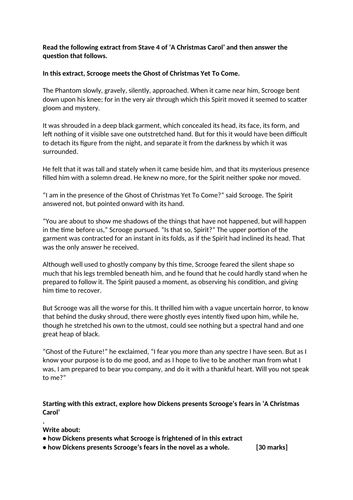 A Christmas Carol Resources for full PPT SOW | Teaching Resources