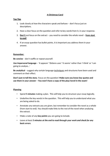 A Christmas Carol Resources for full PPT SOW | Teaching Resources