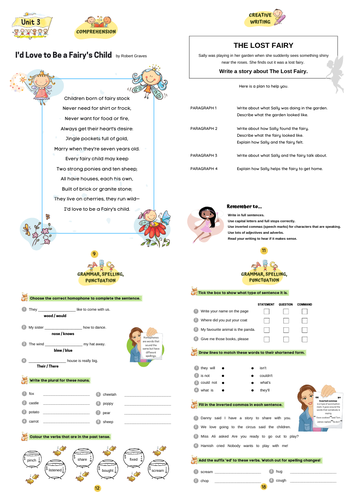 English Workbook ages 6-7 | Teaching Resources