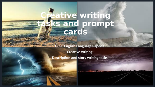 GCSE English Language Creative Writing x18 Description & Narrative ...
