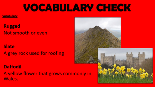 St. David's Day Poem - Whole Class Reading Session! | Teaching Resources