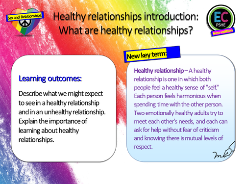 Healthy Safe Relationships / Positive Relationships | Teaching Resources