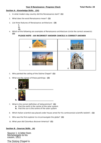 9. Greatest Renaissance individual | Teaching Resources