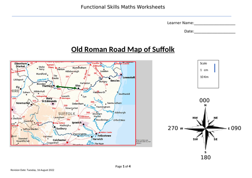 Map reading and calculating scales | Teaching Resources