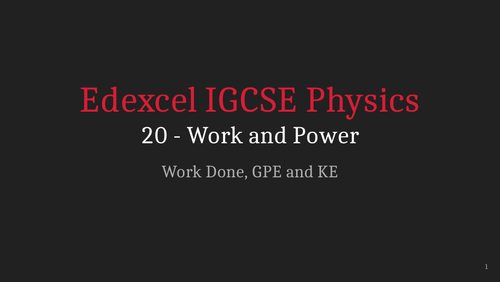 Edexcel IGCSE Physics Presentations - The Complete Course (Bundle Buy ...