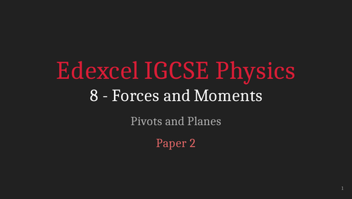 Edexcel IGCSE Physics Presentations - The Complete Course (Bundle Buy ...