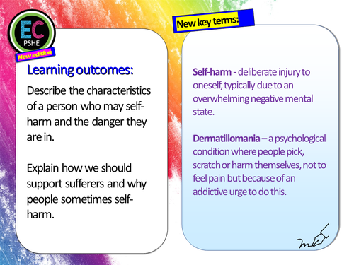 Self-Harm | Teaching Resources