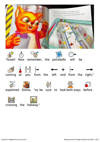 Disney Special Agent Oso Widgit story autism | Teaching Resources