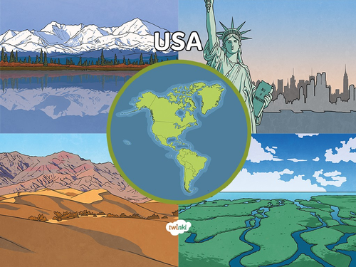 Geography - USA | Teaching Resources