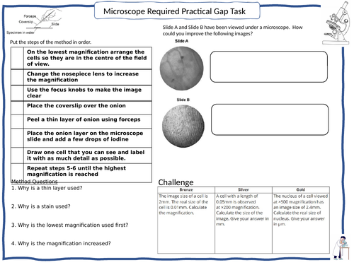 Microscopes Required Practical Activity | Teaching Resources