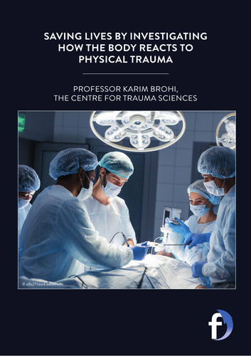 Saving lives by investigating how the body reacts to physical trauma ...