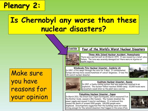 Chernobyl | Teaching Resources