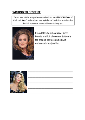 English F/S - hair/beauty students - low level | Teaching Resources