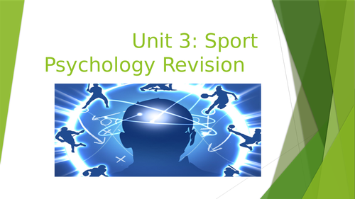 Unit 3 - Applied Sport & Exercise Psychology Unit Bundle | Teaching ...