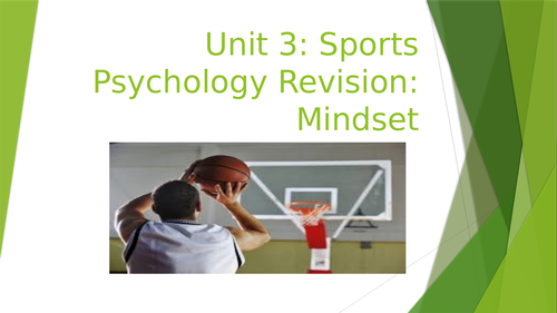 Unit 3 - Applied Sport & Exercise Psychology Unit Bundle | Teaching ...