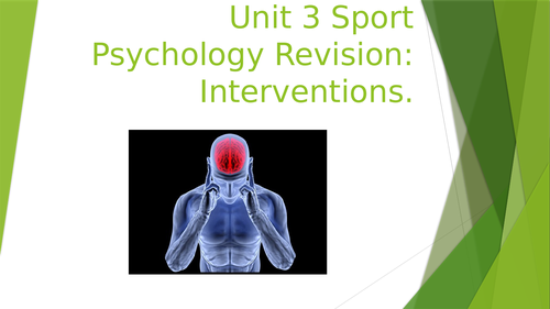 Unit 3 - Applied Sport & Exercise Psychology Unit Bundle | Teaching ...