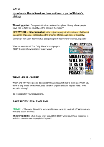 Protest Persuasive Writing Scheme of Work | Teaching Resources