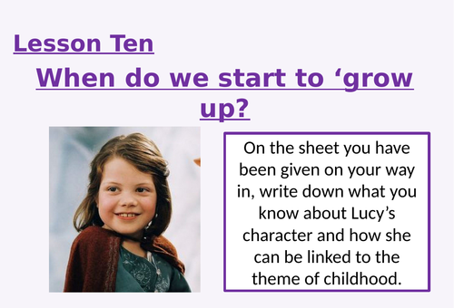 Childhood SOW (Theme of Childhood) | Teaching Resources