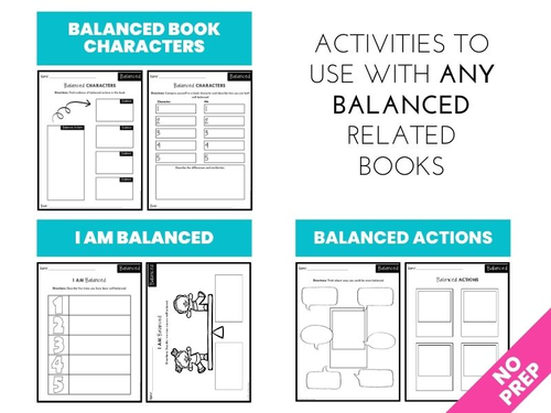 IB Learner Profile Balanced Activities and Graphic Organizers ...