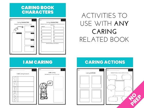 IB Learner Profile Caring Activities and Graphic Organizers | Teaching ...