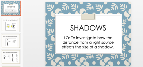 Year 6 Science Light planning and resources | Teaching Resources