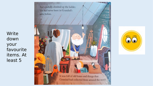 Y1 Considine Grandads Island lesson plan ppt. | Teaching Resources