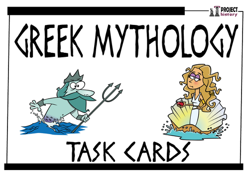 Greek Mythology Task Cards | Teaching Resources