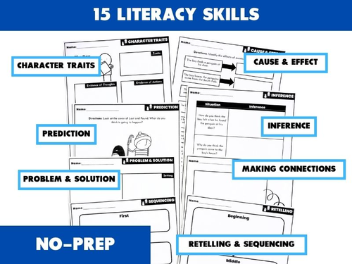 Lost and Found Activities - Reading Comprehension and Literacy Skills ...