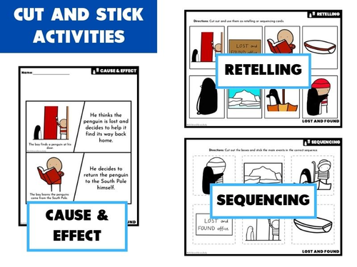 Lost and Found Activities - Reading Comprehension and Literacy Skills ...