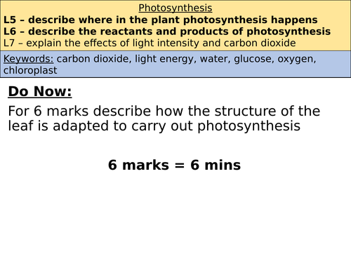 L2 - 2.20 - Limiting Factors Affecting Rate of Photosynthesis (IGCSE ...