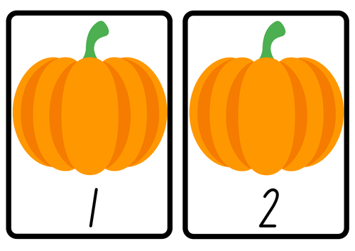 Halloween/Autumn Counting and Number | Teaching Resources