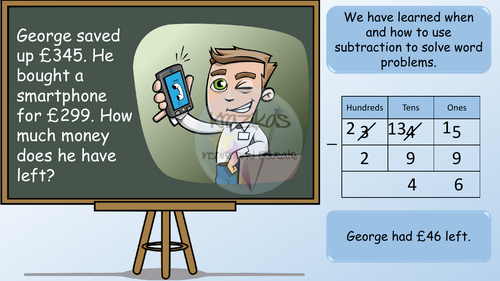 Functional Skills Maths - Entry Level 3 - Subtraction PowerPoint Lesson ...