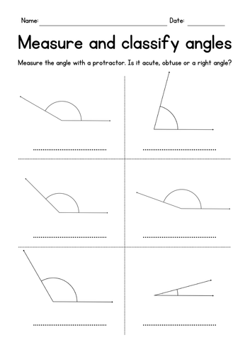 Measuring and Classifying - Area and Perimeter - Geometry Worksheets ...