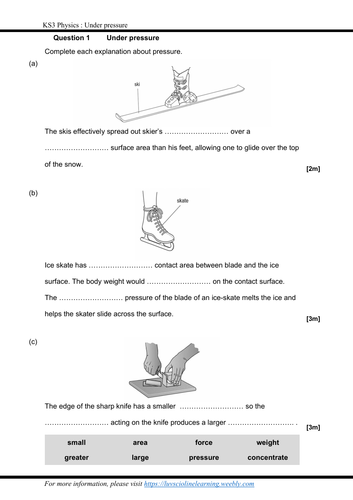 KS3_Secondary 1 checkpoint_worksheet and revision (with answer script ...